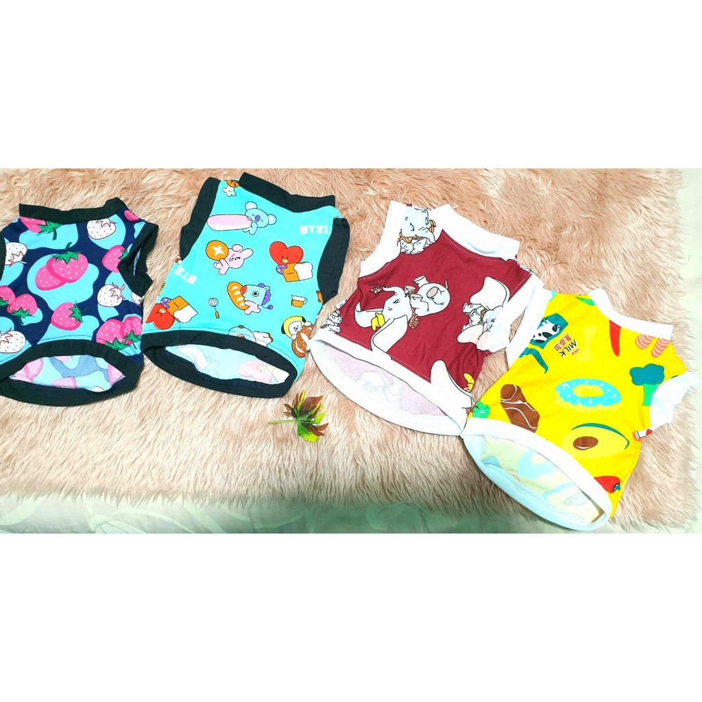 Dog Clothes Cartoon Character Design ( Extra Small Size) | Shopee Singapore