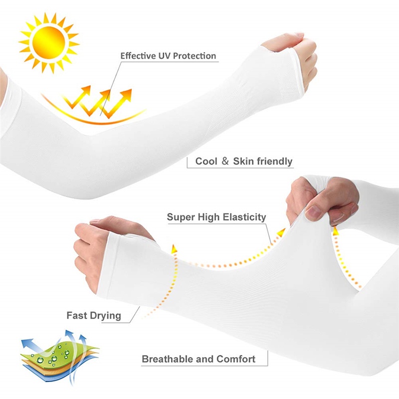 【SG 24H SHIP】1Pair 🇸🇬 Anti-UV Arm Sleeves/Cycling UV Protection Outdoor ...