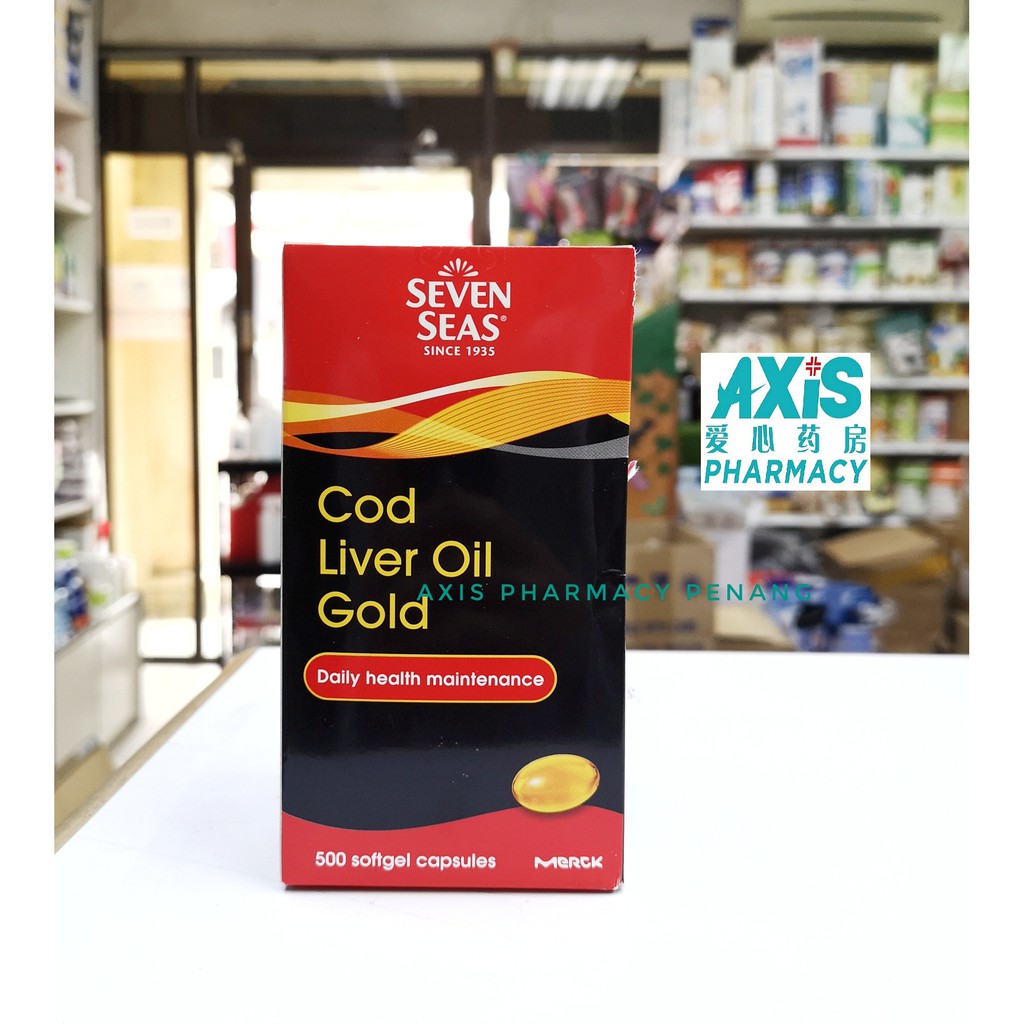 SEVEN SEAS Liver Oil Gold 500's Immunity Exp: 04/2026 | Shopee Singapore
