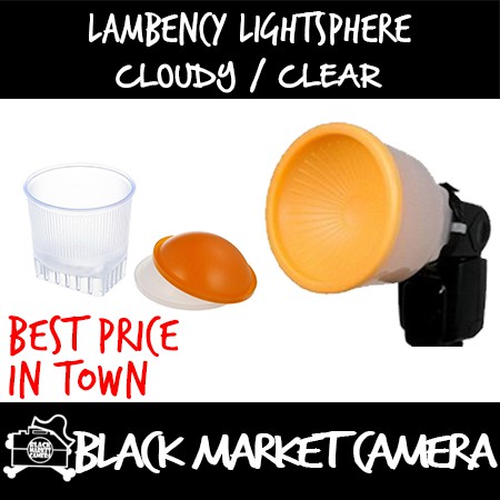 [BMC] Lambency Lightsphere Cloudy/Clear Flash Photography Diffuser ...