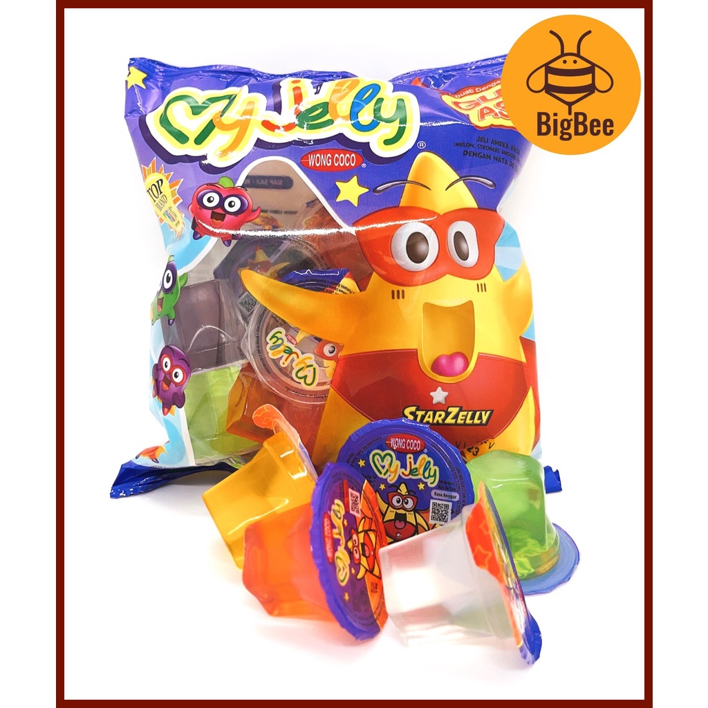 WONG COCO My Jelly Konnyaku - 210g/pack (Halal) MyJelly Cup Jelly with ...