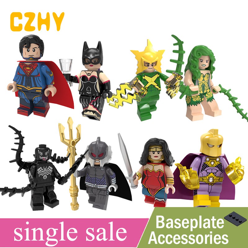 DC Superhero Building Block Toy Superman Batgirl Wonder Woman Doctor ...