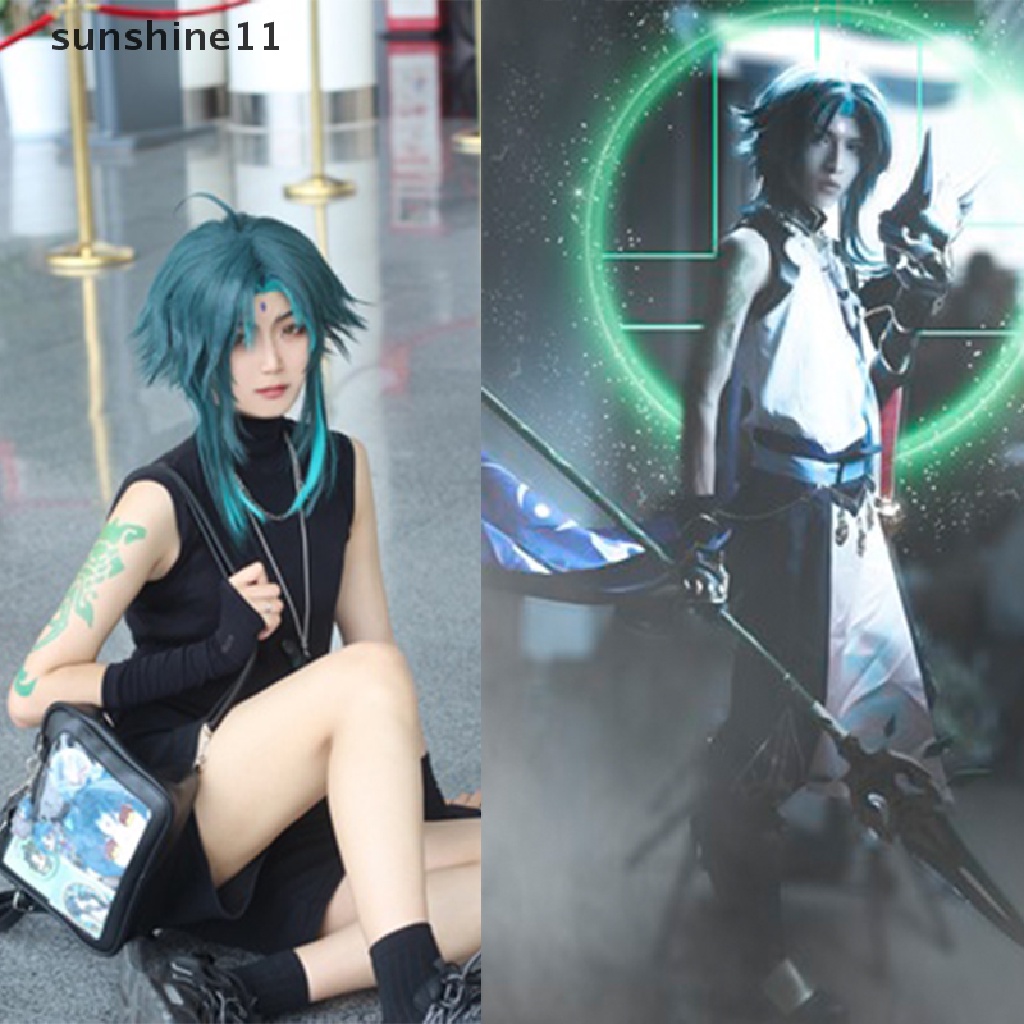 SN Anime Genshin Impact Sticker Cosplay Prop Xiao Accessories ...