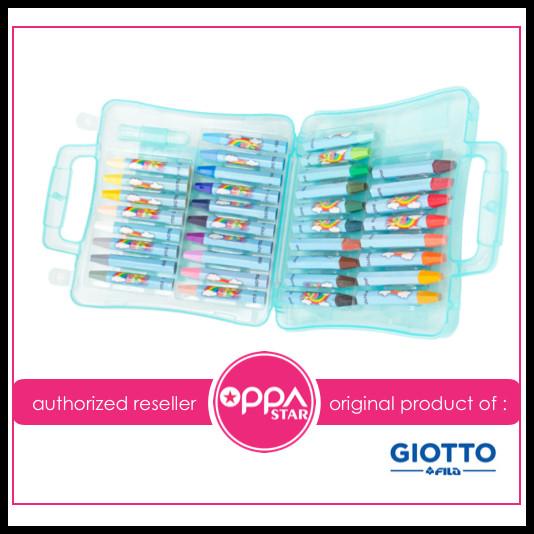 Giotto Oil Pastel Big Rainbow Crayon set 36 | Shopee Singapore