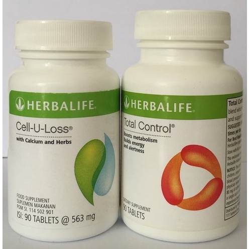 Herbalife Total Control + Celluloss Burns Fats Boost Metabolism and ...