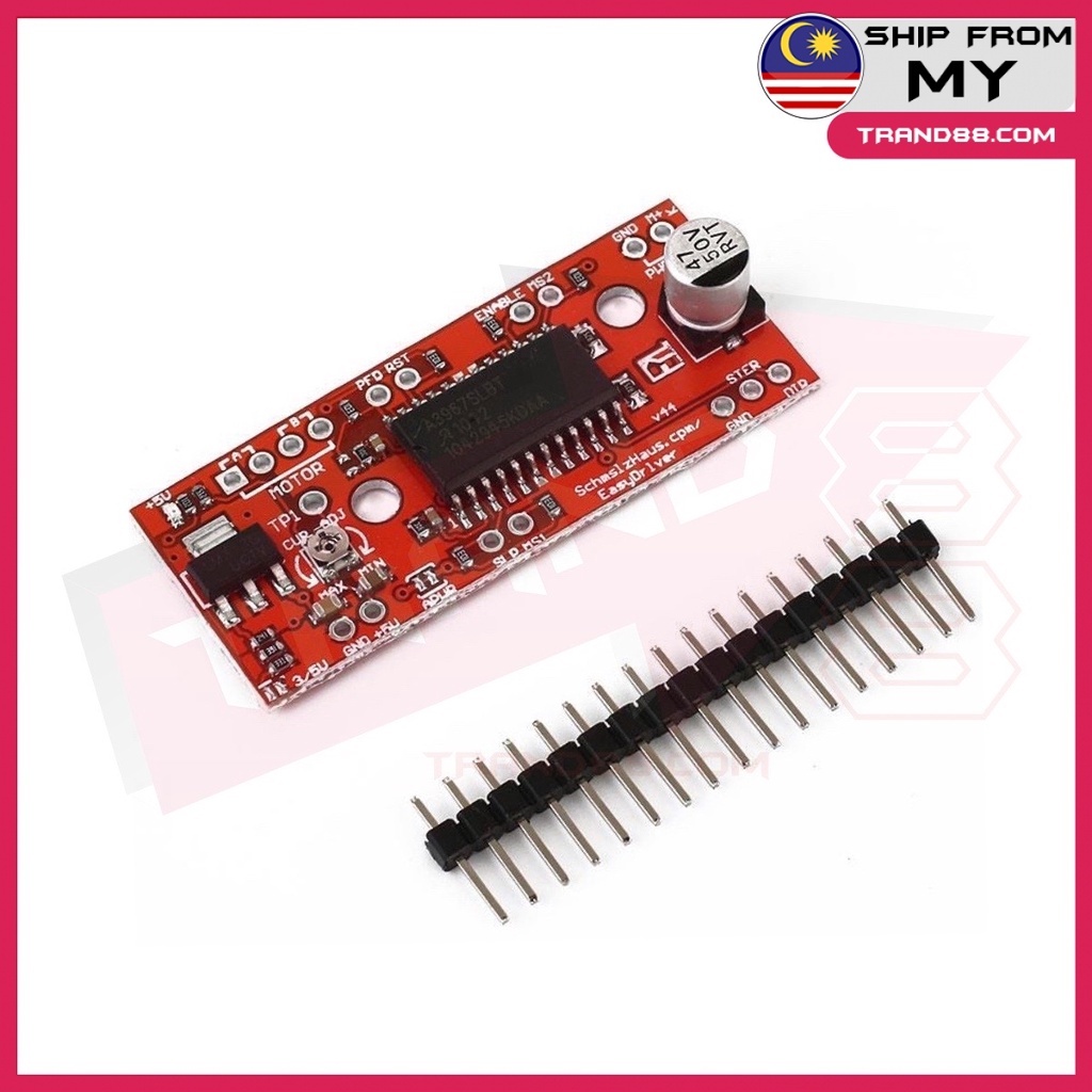A3967 Easy Driver A3967SLBT Stepping Stepper Motor Driver Arduino | Shopee Singapore