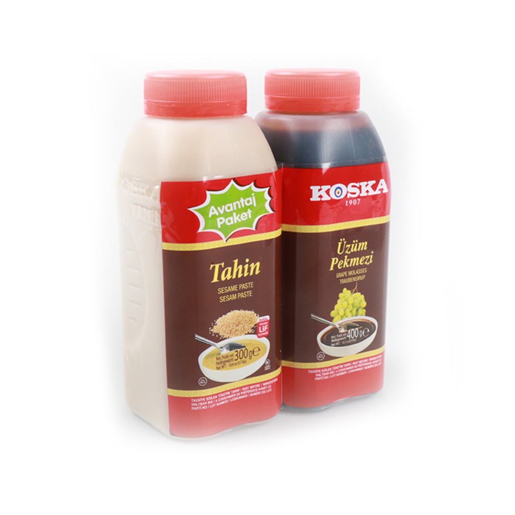 Grape Molasses and Tahini 300g +Molasses 400g Natural and Tahi (Ready ...