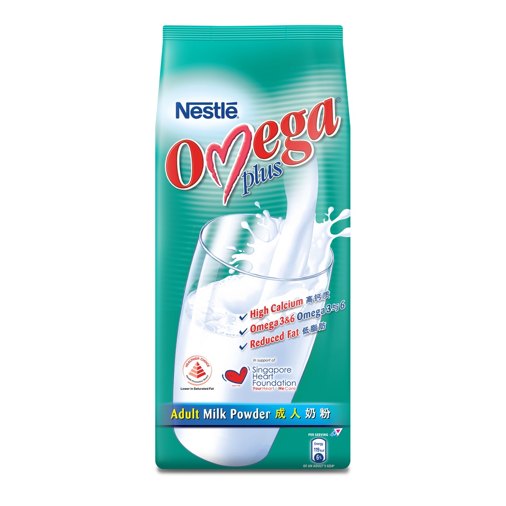 Nestle Omega Plus Adult Milk Powder (650g) | Shopee Singapore