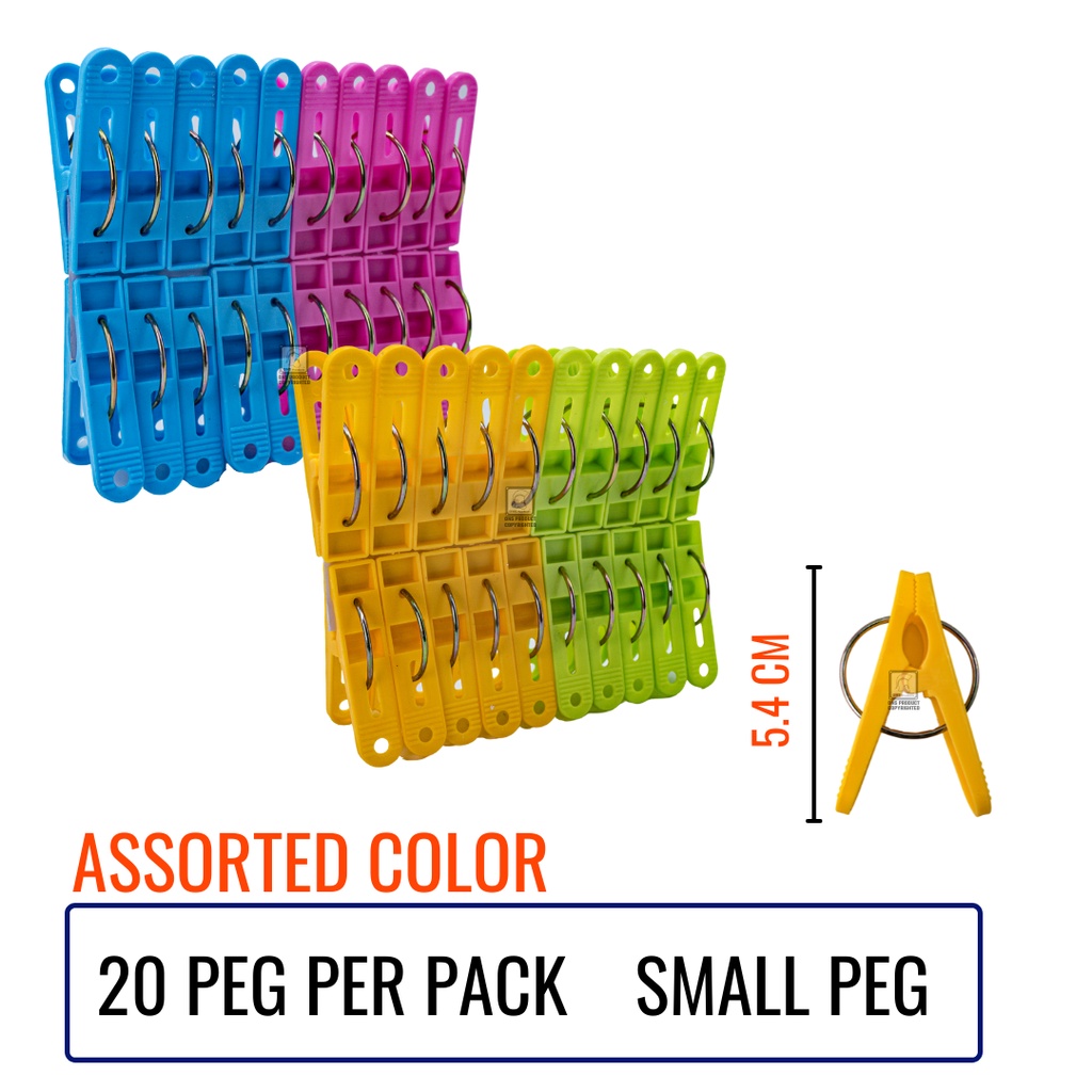 ONS Plastic Clothes Clips Laundry Pegs Clothes Peg (Wide Variety ...