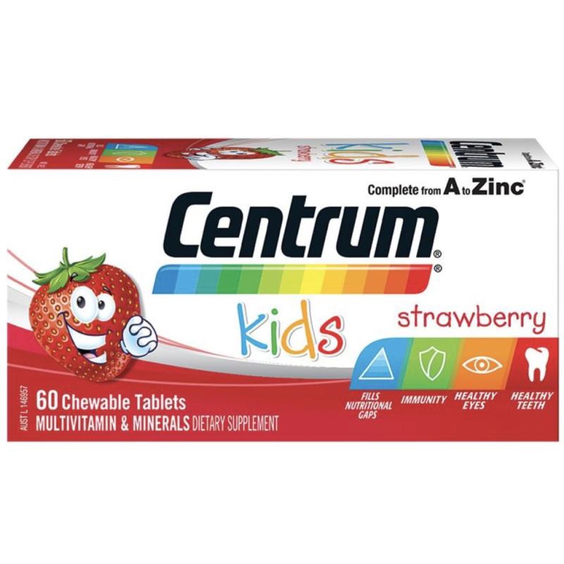 CENTRUM Chewable Multivitamin for Kids, Vitamin A, C and E for Immunity ...