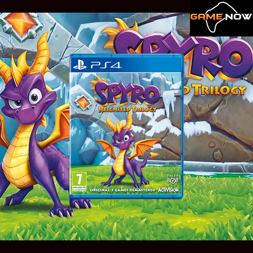 Spyro Reignited Trilogy (PS4) | Shopee Singapore