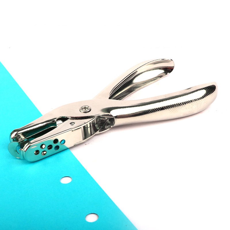 Solid Color Single Round Hole Punching Pliers Multifunction DIY Paper ...