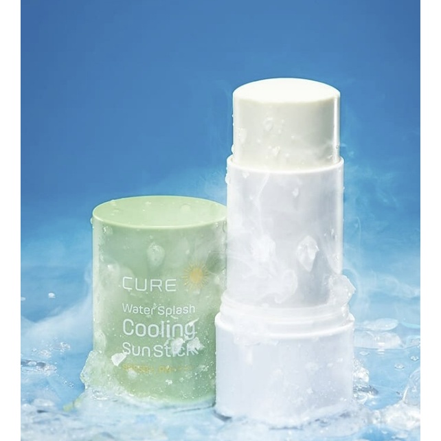 [CURE] Water Splash Cooling Sun Stick, SPF 50+, PA++++ | Shopee Singapore