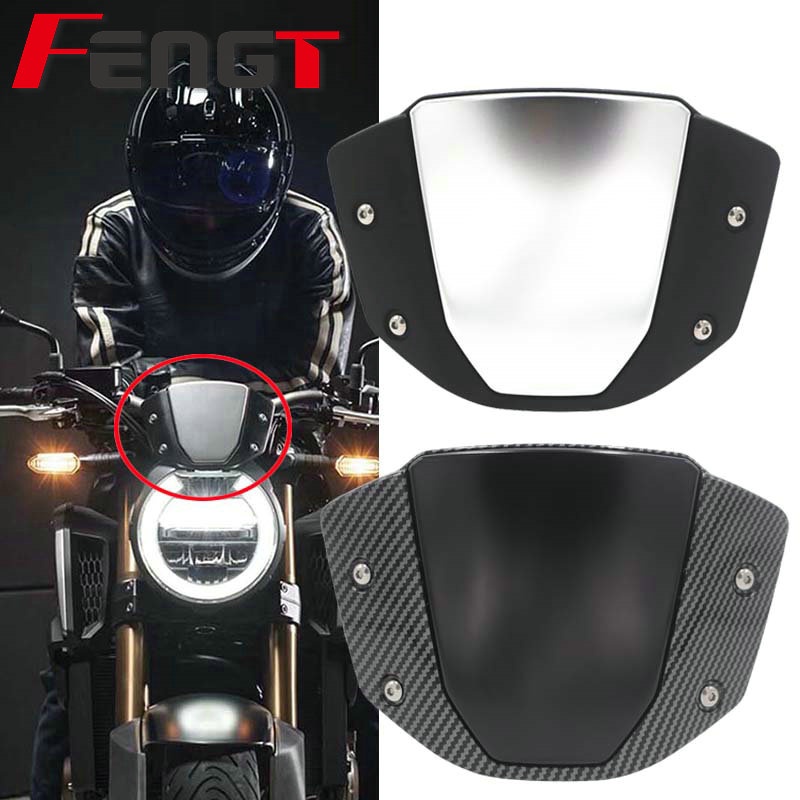 Motorcycle Windshield WindScreen For Honda CB650R CB1000R CB150R CB300R ...
