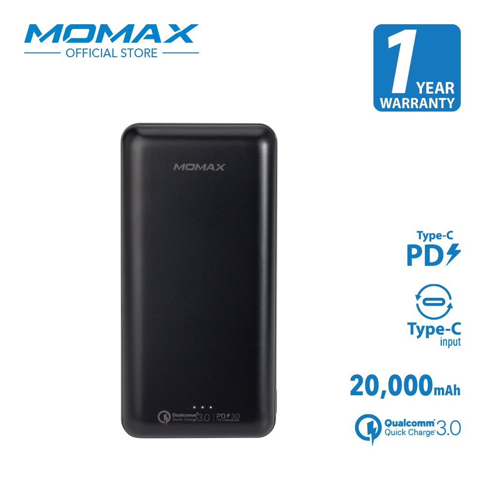 Momax IP70 iPower Minimal PD3 External Battery Pack 20000mAh | Shopee ...