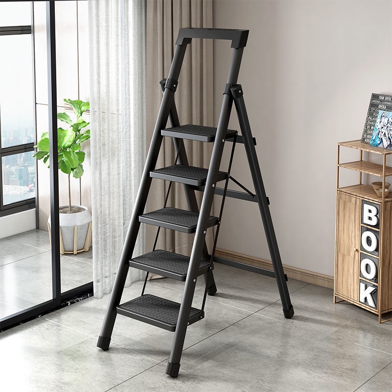 [In promotion]Ladder indoor household multifunctional thickened five ...