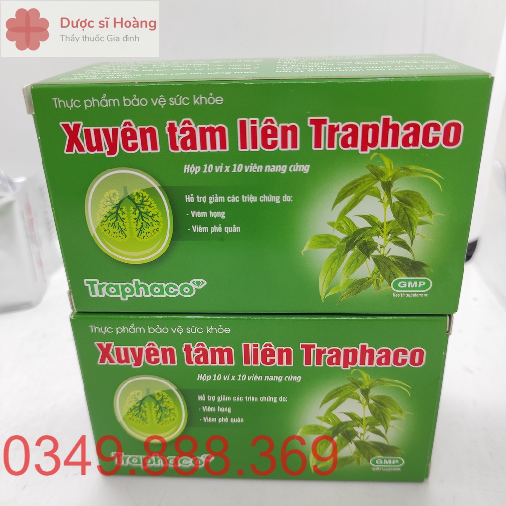 Xyen Tam Lien Traphaco - Supports Cough Relief, Reduces Phlegm - Box of ...