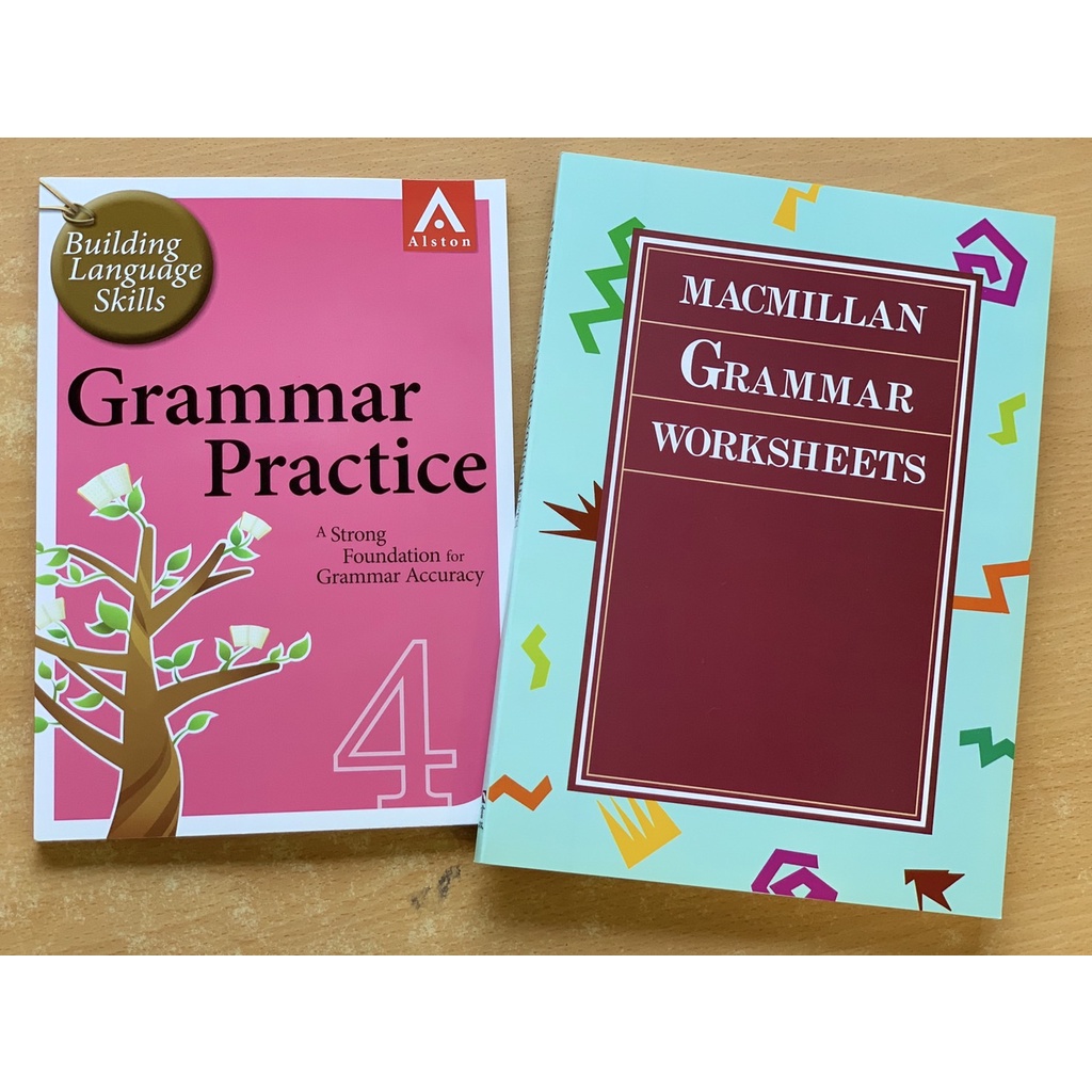 Grammar Practice 4+Macmillan Worksheets | Shopee Singapore