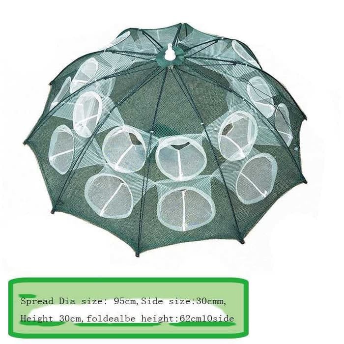 Bubu Fish Trap Fish Trap Shrimp Crab Catfish Eel 20 Holes | Shopee ...