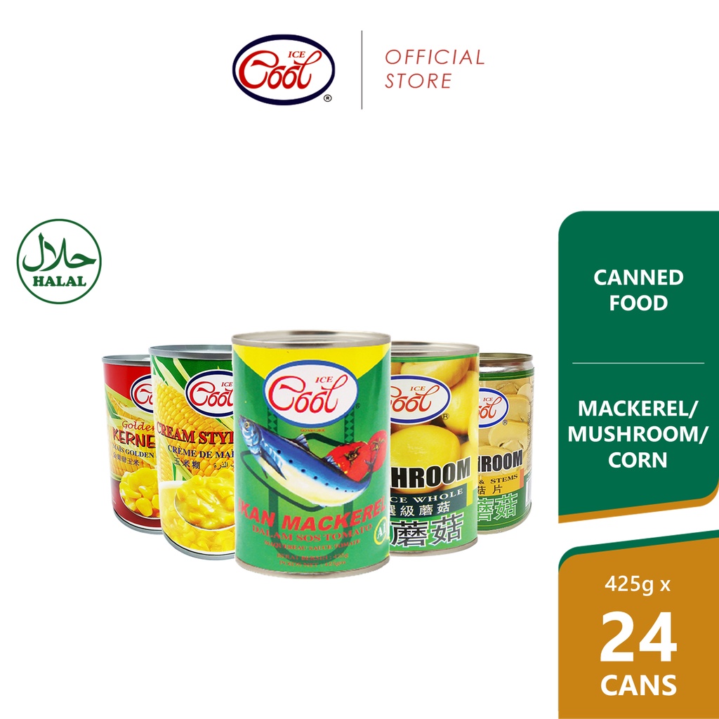 Ice Cool Canned Food 425g x 24 Cans [CTN] | Shopee Singapore