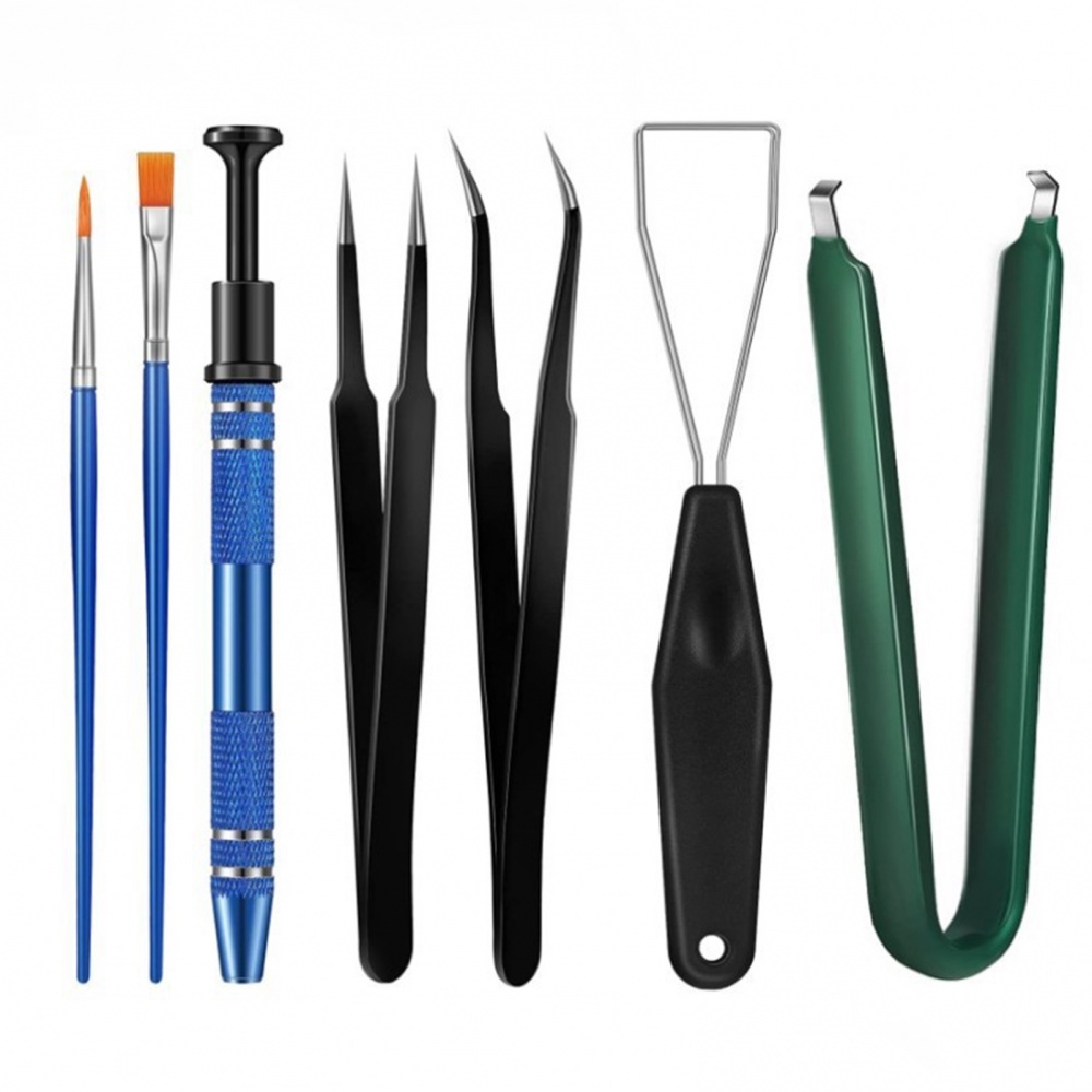 7PCS Keyboard Lube Switch Puller Kit Extractor Keycap Remover Elbow ...