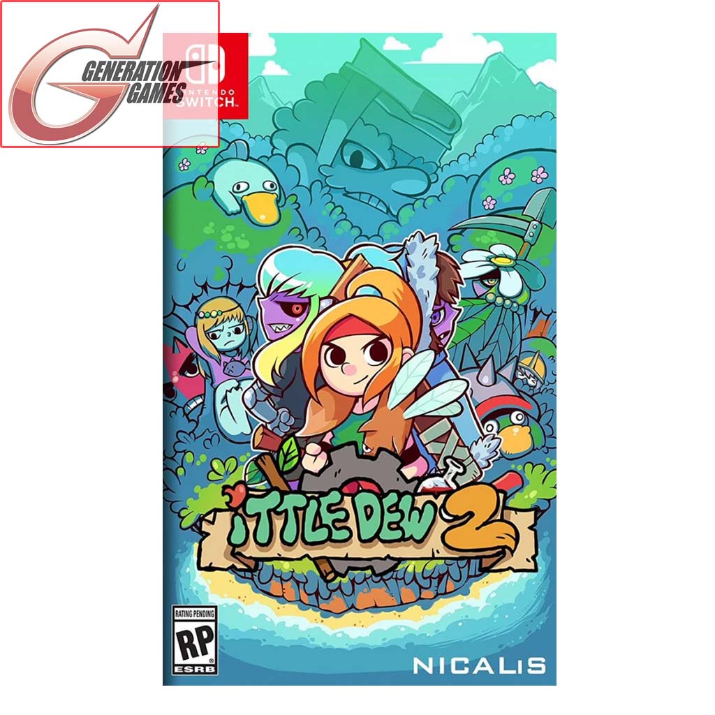 Nintendo Switch Ittle Dew 2+ Launch Edition (English/Torn Plastic Seal ...