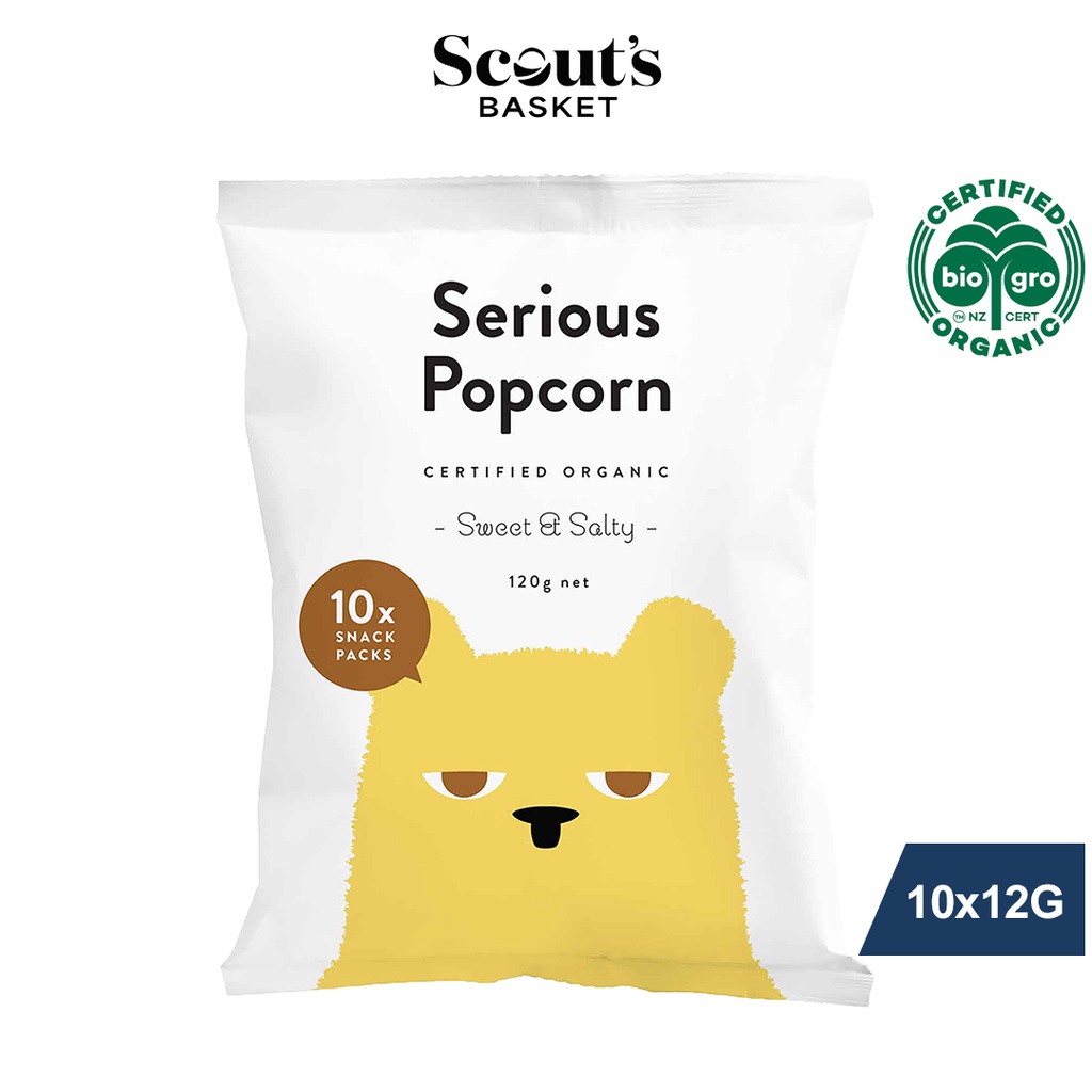 Serious Food Company Serious Popcorn - Sweet And Salty Multipack ...