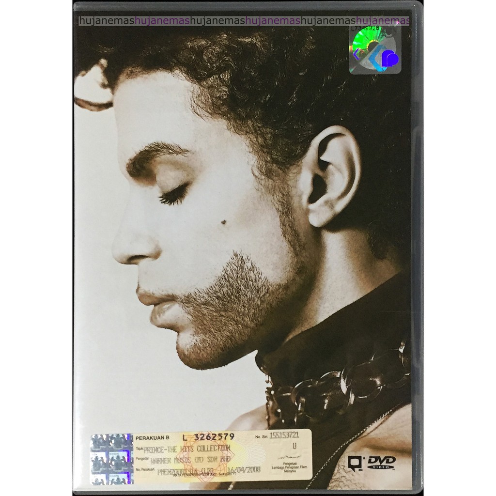 PRINCE - The Hits Collection 1993 WARNER BROS. RECORDS DVD (DANCE-ROCK ...
