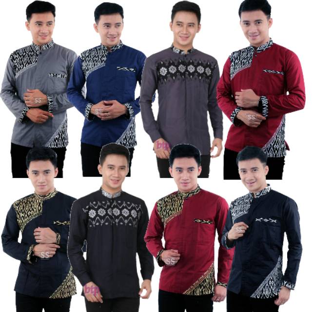 KEMEJA Shirts/batik HemBatik/Batik Clothes/Men's Clothing/Men's Batik ...