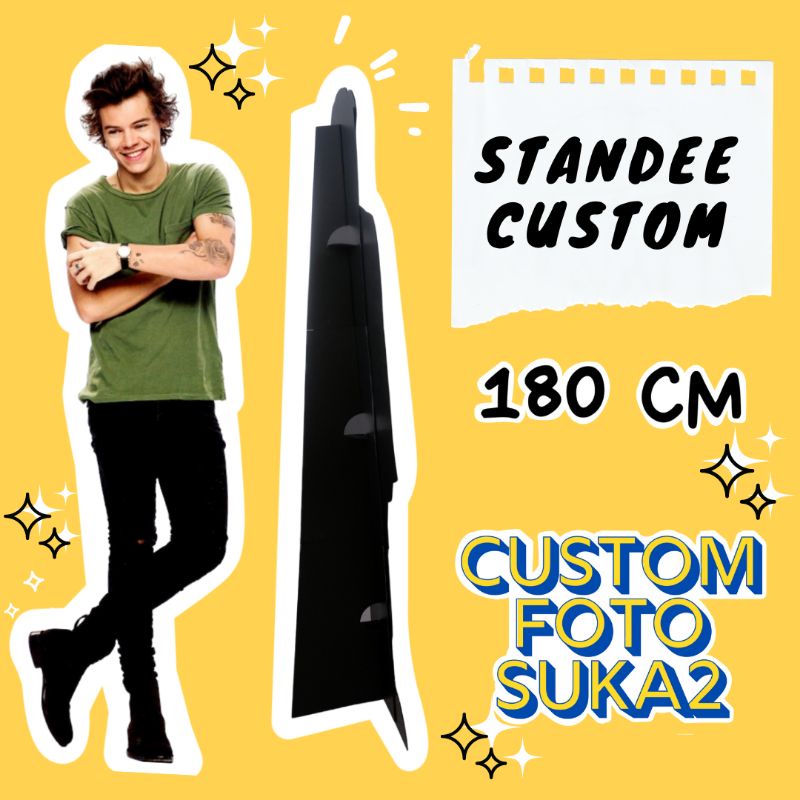 STANDEE REAL SIZE Custom Real Size Standee/ Large Human Stande Figure ...