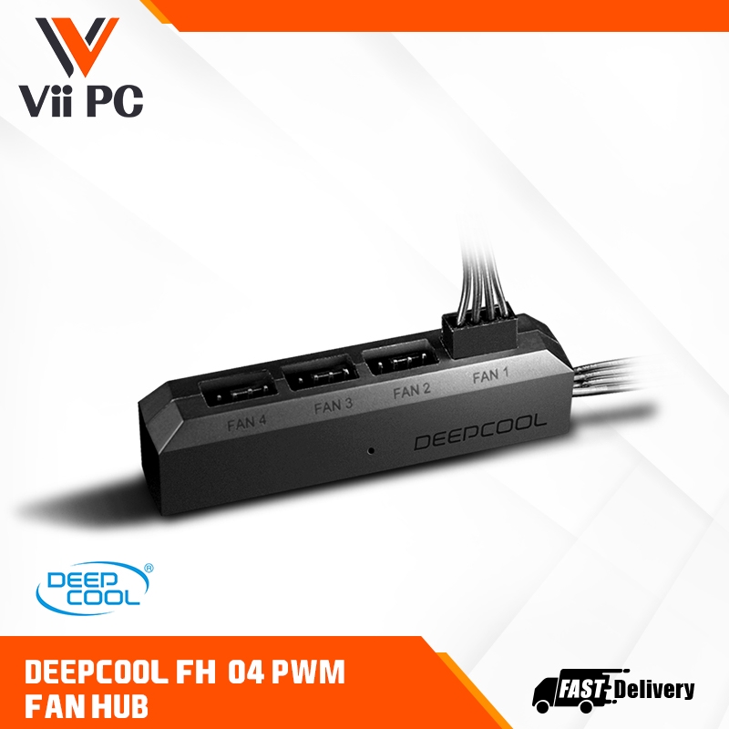 DeepCool Fan Hub - CPU Cooler / Case / Chasis Cooling Fan Power Cable ...