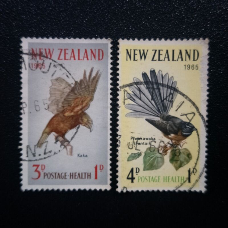 1965 Stamp New Zealand-Complete Unique Used Stamp-Postage Health Fauna ...