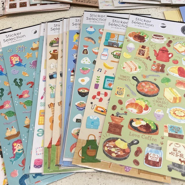 Japanese daiso Sticker 2 | Shopee Singapore