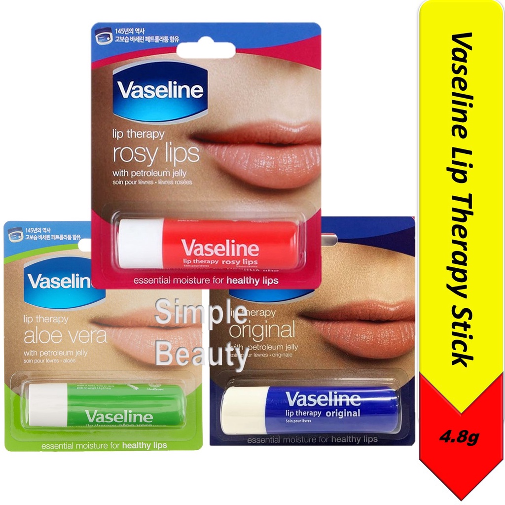 Vaseline Lip Therapy Stick 4.8g | Shopee Singapore