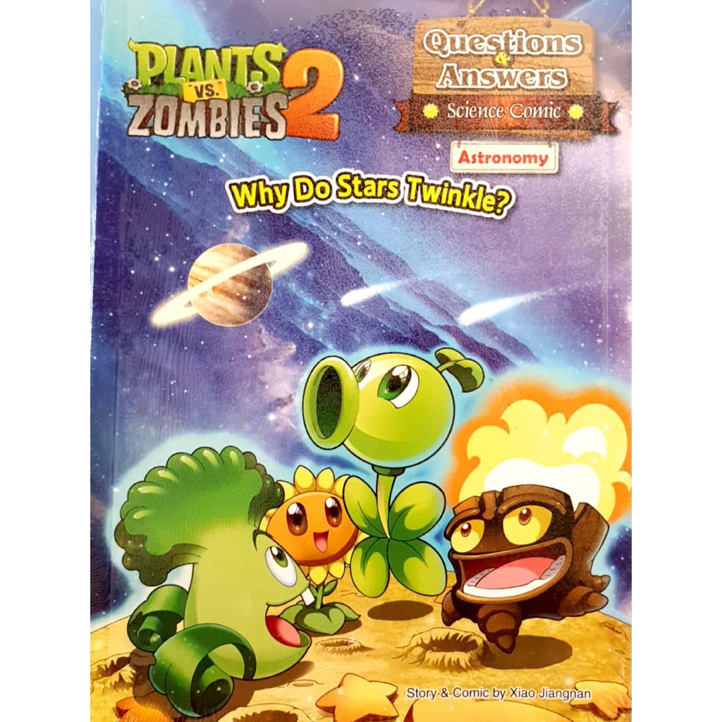 Plants VS Zombies comics book - Q&A ( English Science Comics) Young ...