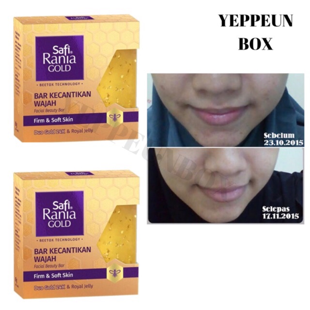 Safi Rania Gold Bar Facial Beauty 65g | Shopee Singapore