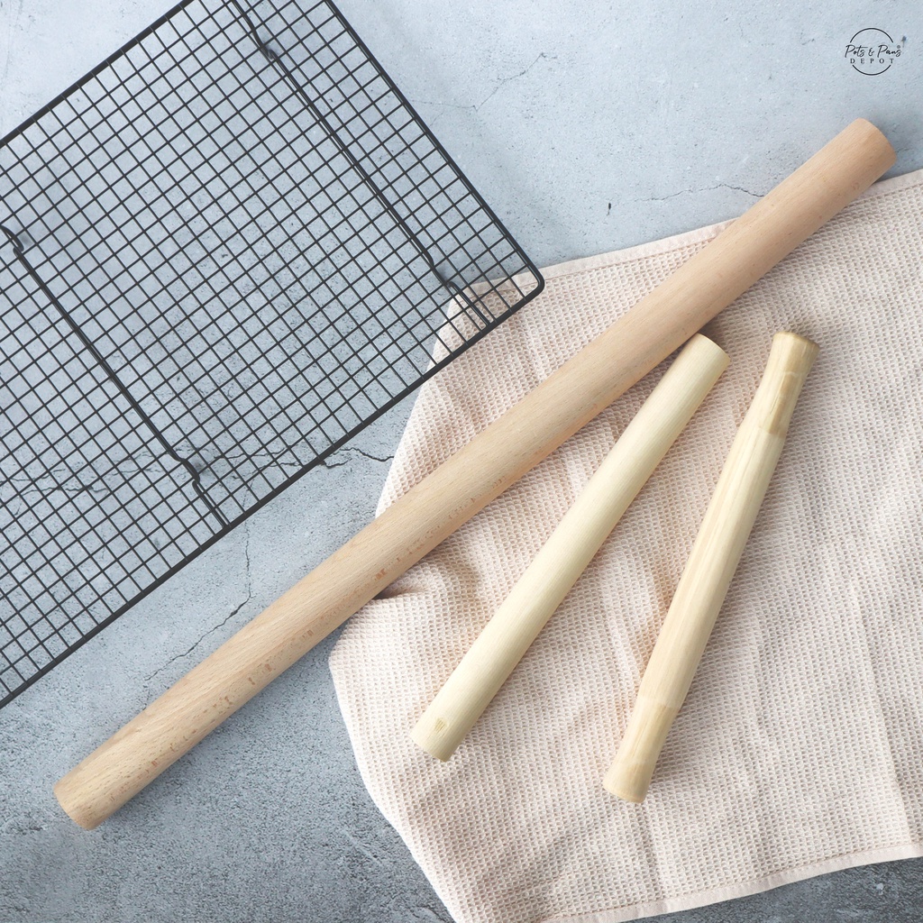 Wooden Rolling Stick (60cm) | Shopee Singapore