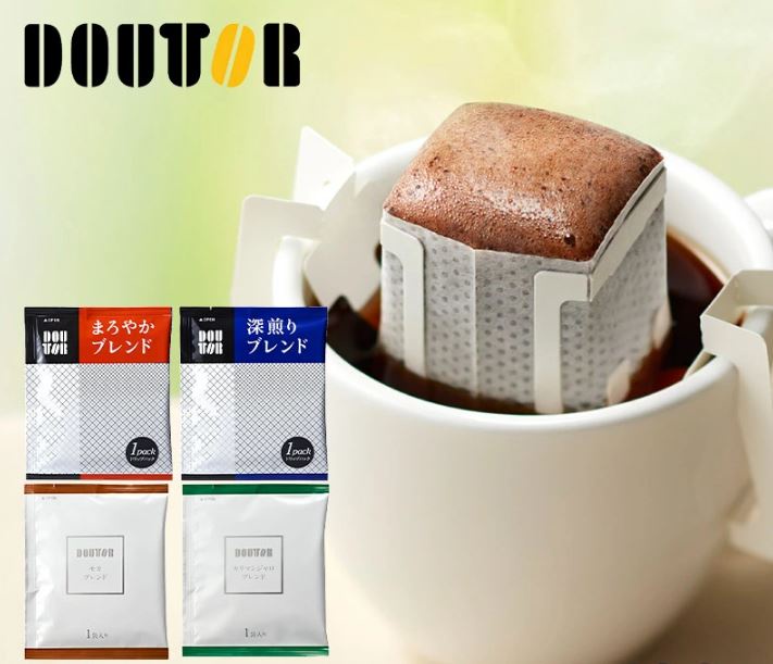 Doutor Drip Coffee 100pcs / French Blend, Mild Blend, Kilimanjaro Blend ...