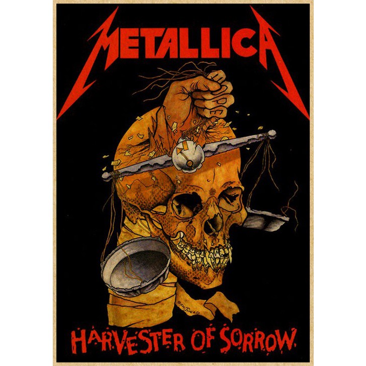 Metallica Retro Art