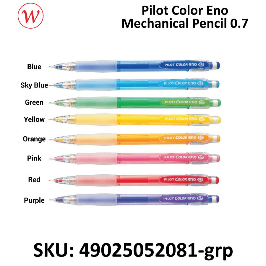 [Weststar TAS] Pilot Color Eno Mechanical Pencil, Color Lead, Color ...