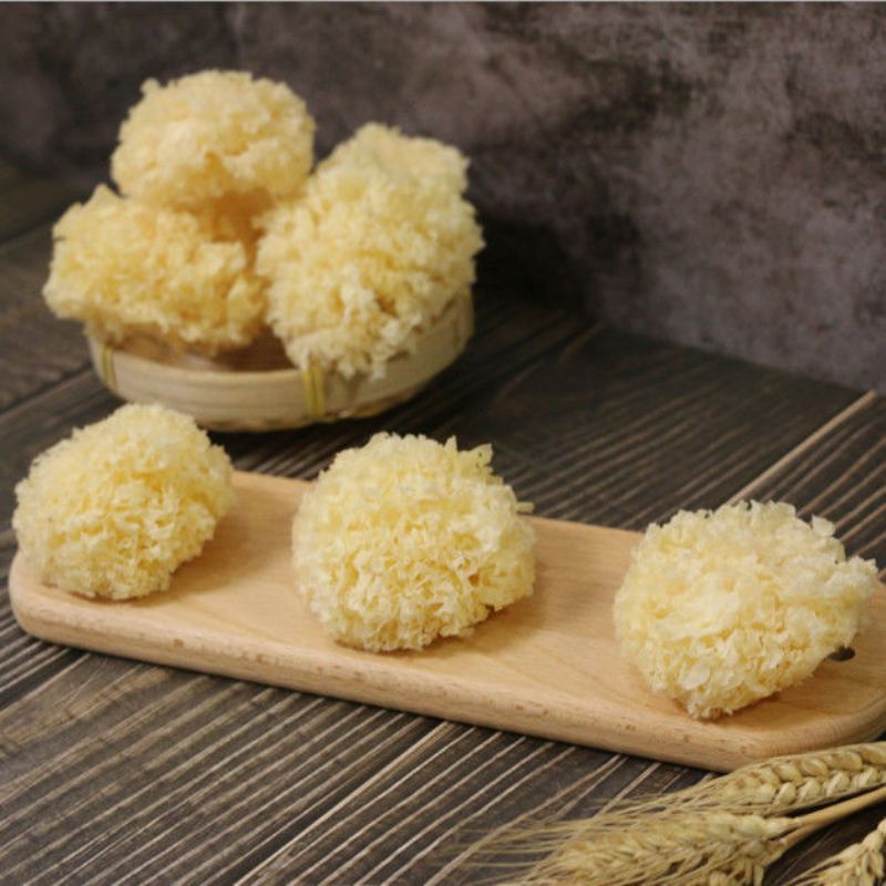 Round Snow Fungus Scattered White Fungus White Fungus Sulfur-Free ...