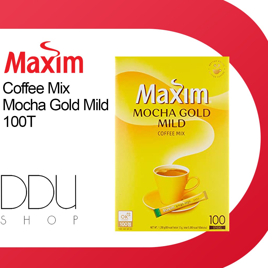 Maxim / Coffee Mix Mocha Gold Mild / 100T | Shopee Singapore