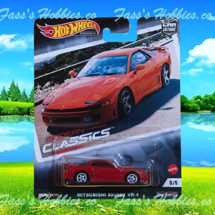 HOT WHEELSTM PREMIUM MODERN CLASSICS MITSUBISHI 3000GT VR-4 GTO JDM ...