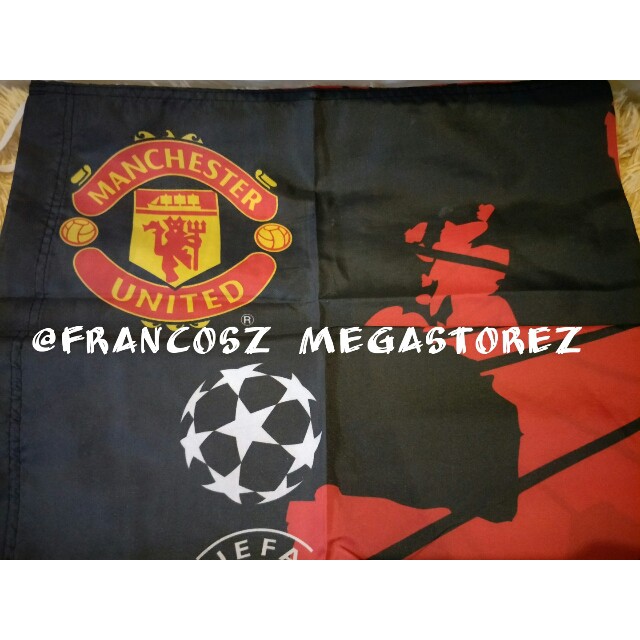 Manchester United Official UEFA Champions League Flag | Shopee Singapore