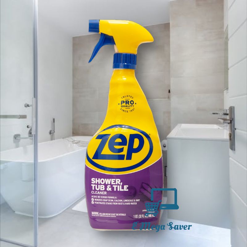 Zep Shower Tub And Tile Cleaner 946ml 32fl Oz Shopee Singapore