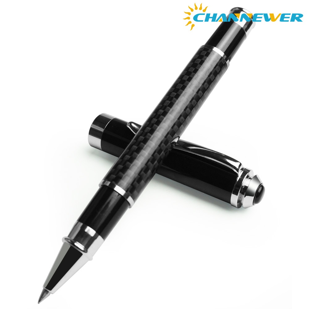 Premium Gel Pen, Carbon Fiber Metal Rollerball Pens Smooth Writing ...