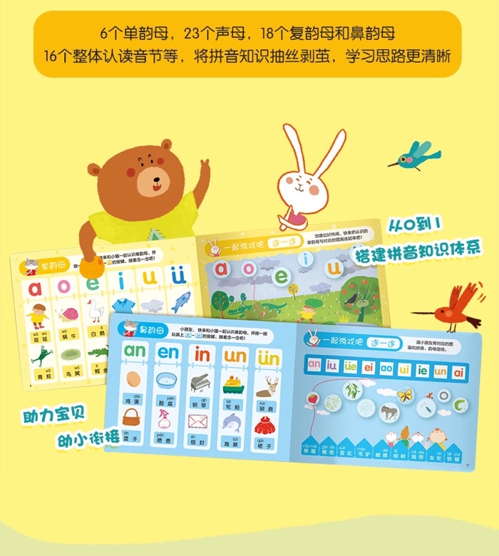 Sound Book - Learn Han Yu Pin Yin Book Quiz Game Book Hanyu Pinyin ...