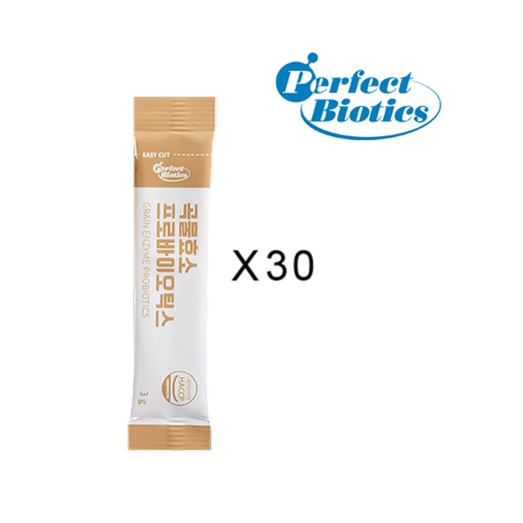 vitamin village Perfect Biotics Grain Enzyme Probiotics 3g x 30pcs No ...