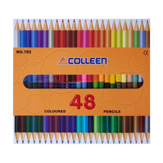 Colleen Wood Color 24 Sticks 48 Colors 785 (Round Stick) | Shopee Singapore