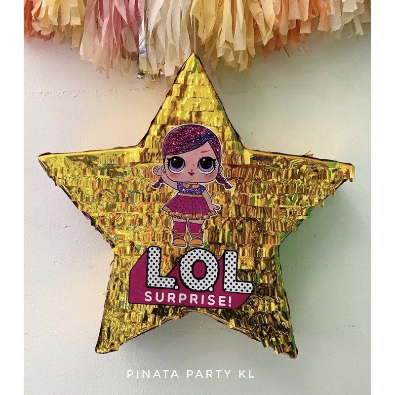 Pinata LOL Surprise Star ️COMPLETE SET ️Shiny and beautiful | Shopee ...